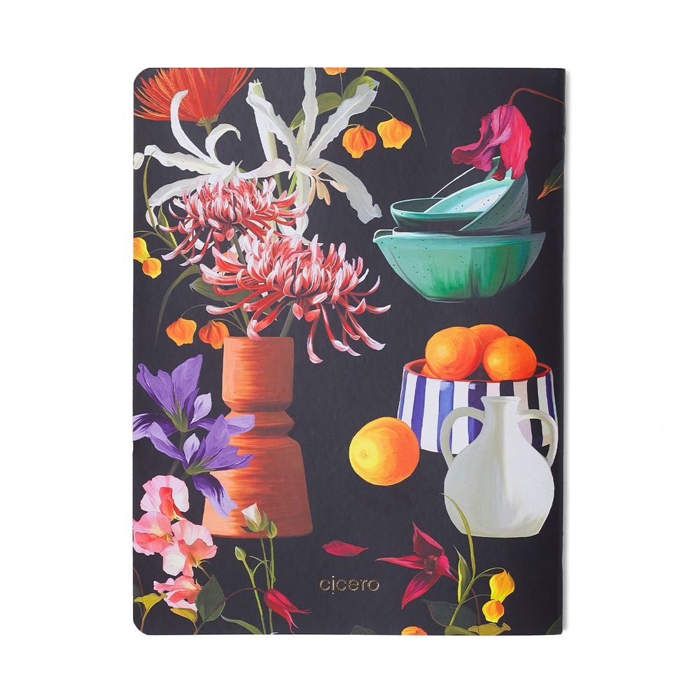 Planner Permanente Revista Planejamento Ateliê Mensal 19x25 Preto - cicero